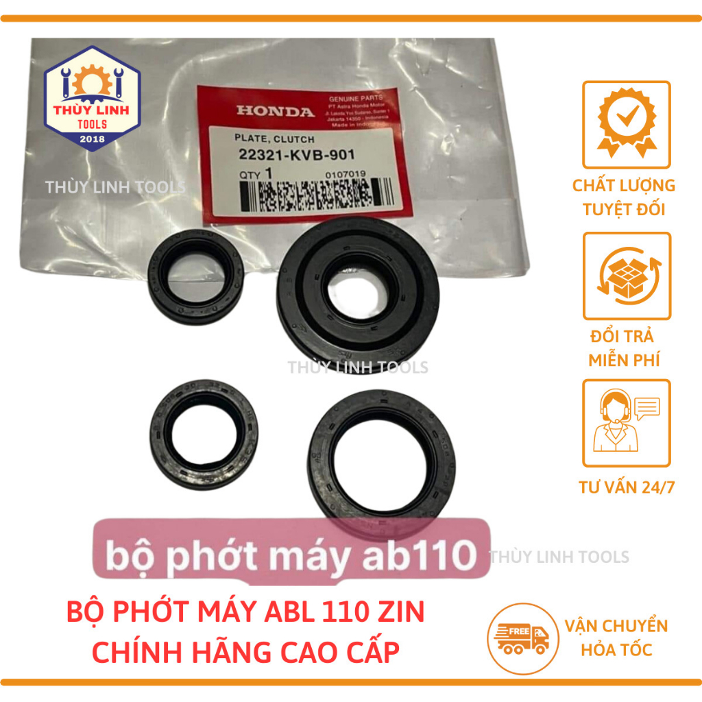 Bộ phớt máy AB110/AB125/LEAD/Vision/SH hàng zin cao cấp THÙY LINH TOOLS ...