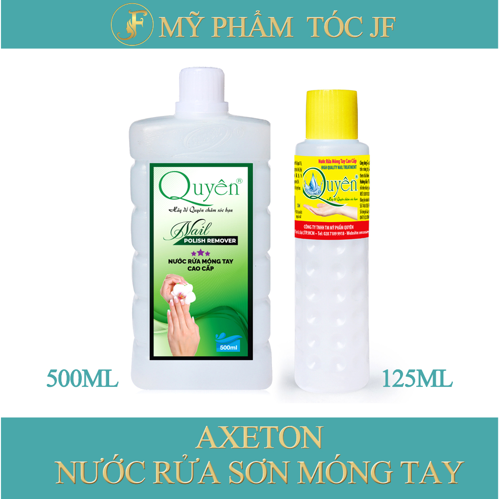 Axeton nước rửa móng tay cao cấp 500ml và 125ml | Shopee Việt Nam