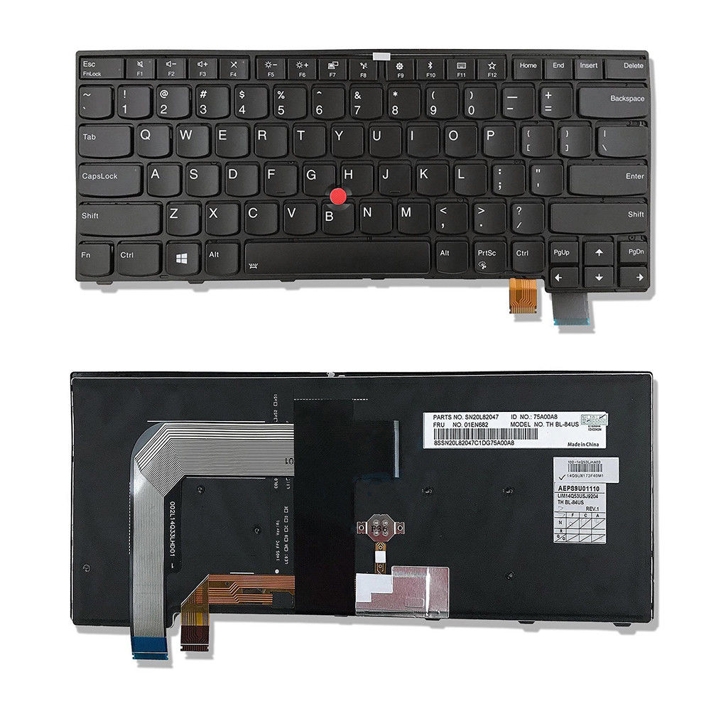 Bàn phím Lenovo Thinkpad T460S T470S Backlit Keyboard English 01EN682 ...