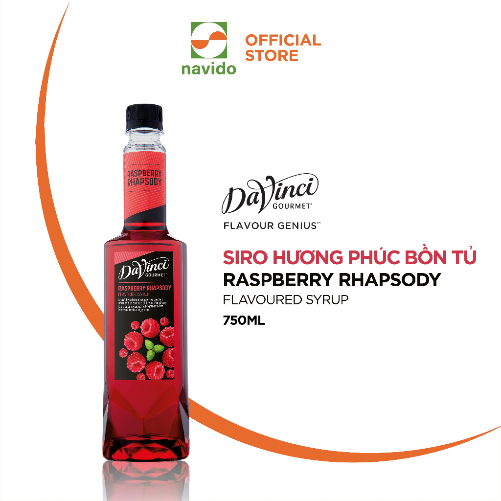 Siro Hương Phúc Bồn Tử / Syrup Raspberry Rahapsody - DaVinci Gourmet ...