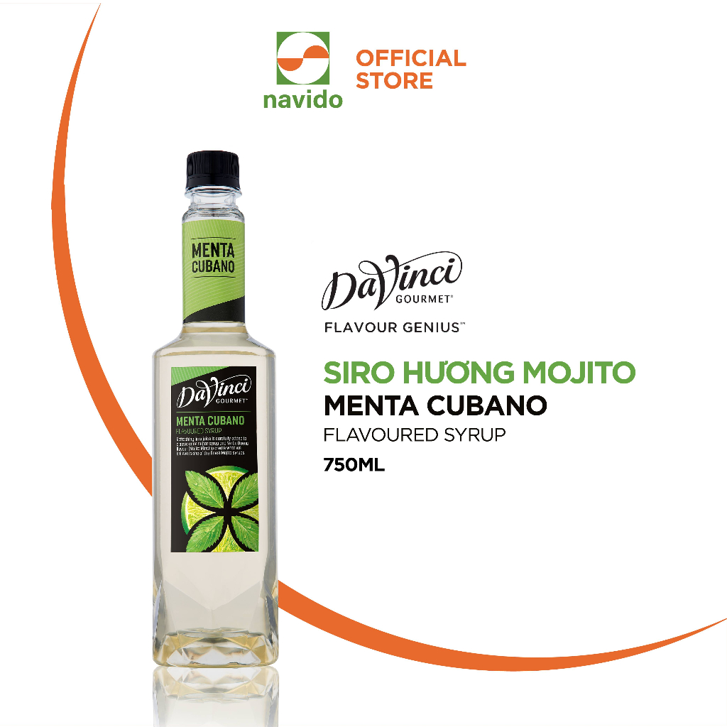 Siro Hương Mojito / Menta Cubano Syrup - DaVinci Gourmet (750ml ...