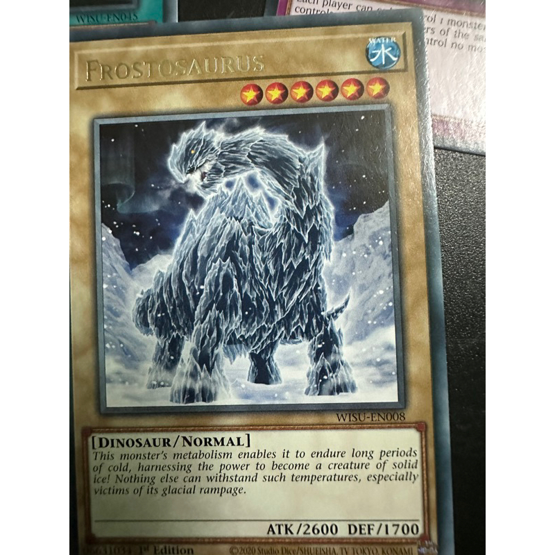 bài yugioh: frostosaurus | Shopee Việt Nam