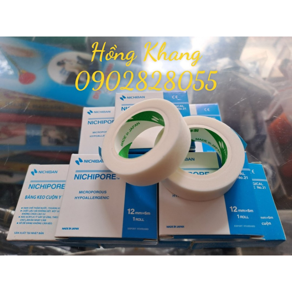 Băng keo Y Tế Nhật Bản Nichipore 12mm*6m | Shopee Việt Nam