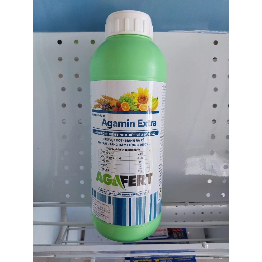AMINO RONG BIỂN Agamin Extra nhập khẩu Ý chai 1 lít | Shopee Việt Nam