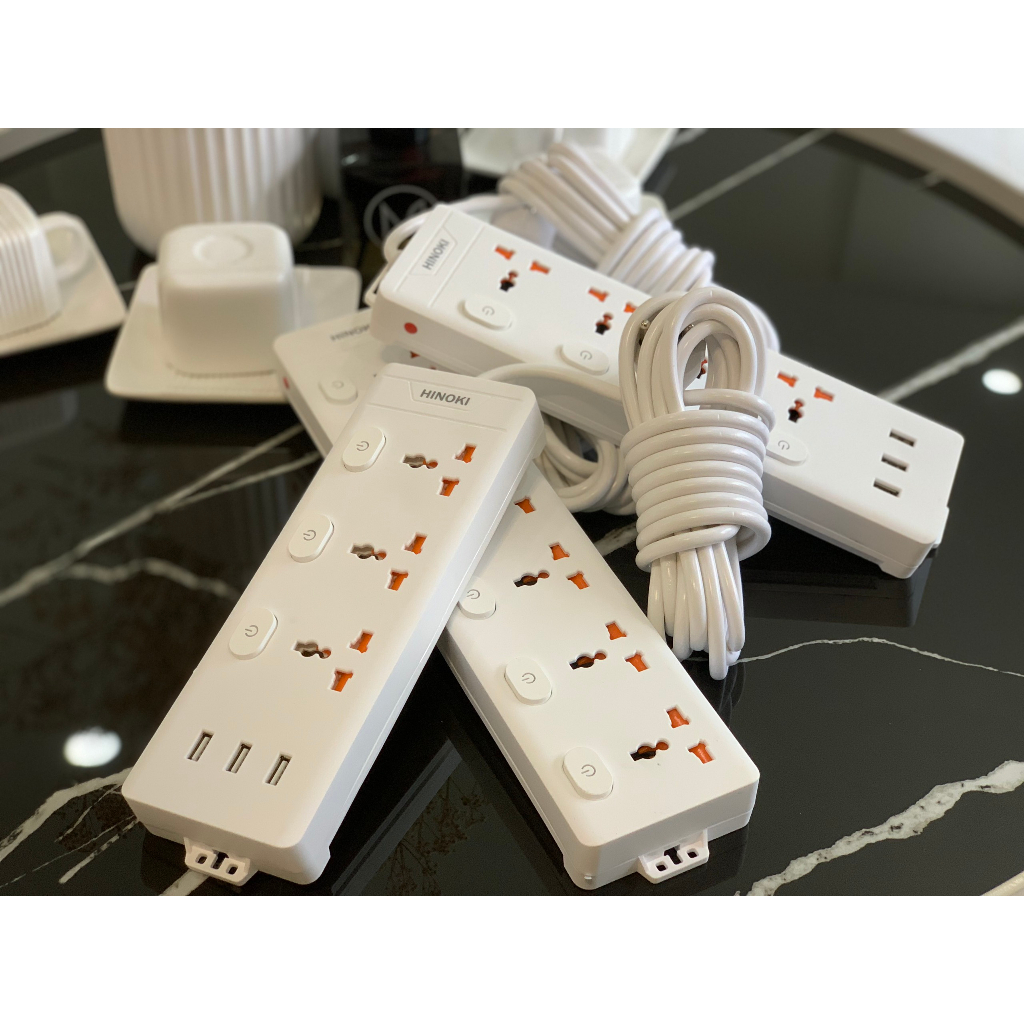 ổ cắm USB 4 lỗ và 3 lỗ cắm Chính hãng Hinoki giá tốt | Shopee Việt Nam