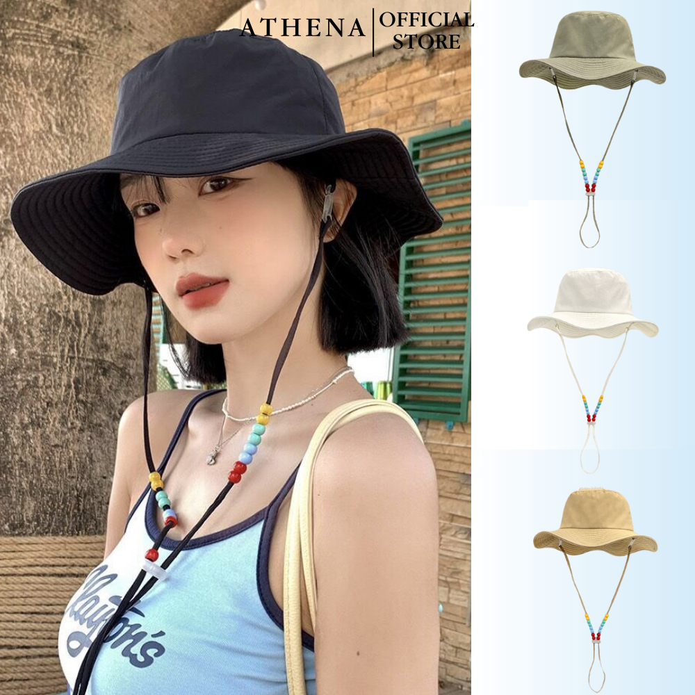 Nón Bucket Tai Bèo Athena Hot Trend Cho Nam Và Nữ | Shopee Việt Nam