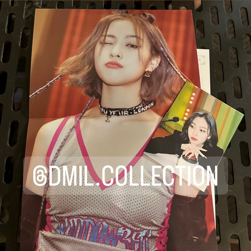 [ CHÍNH HÃNG ] Bộ ảnh Photocard Poster Ryujin Itzy - Cheshire | Shopee Việt Nam