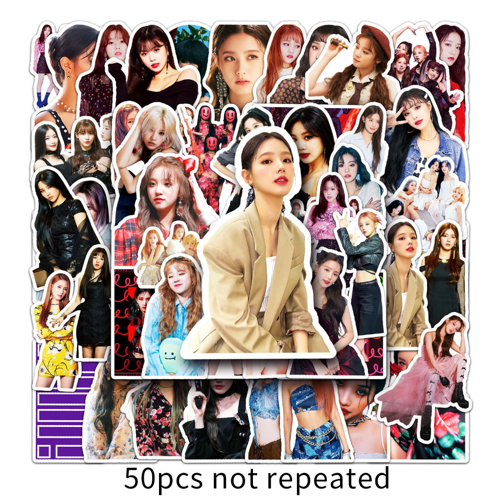 Set 50 hình dán trang trí (G)-IDLE (giao ngẫu nhiên) | Shopee Việt Nam