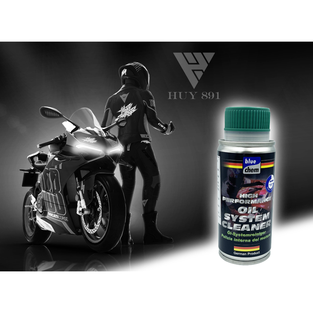 Vệ sinh súc rửa động cơ Bluechem (Oil System Cleaner) dung tích 50ml ...