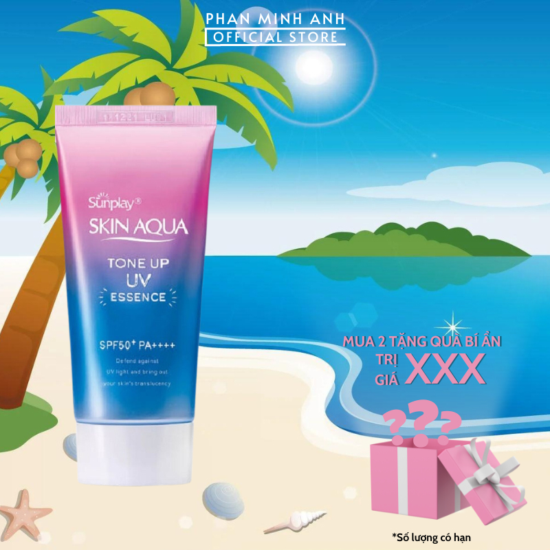 Kem Chống Nắng ,Tinh Chất Chống Nắng Hiệu Chỉnh Sắc Da Sunplay Skin Aqua Tone Up UV Essence ...
