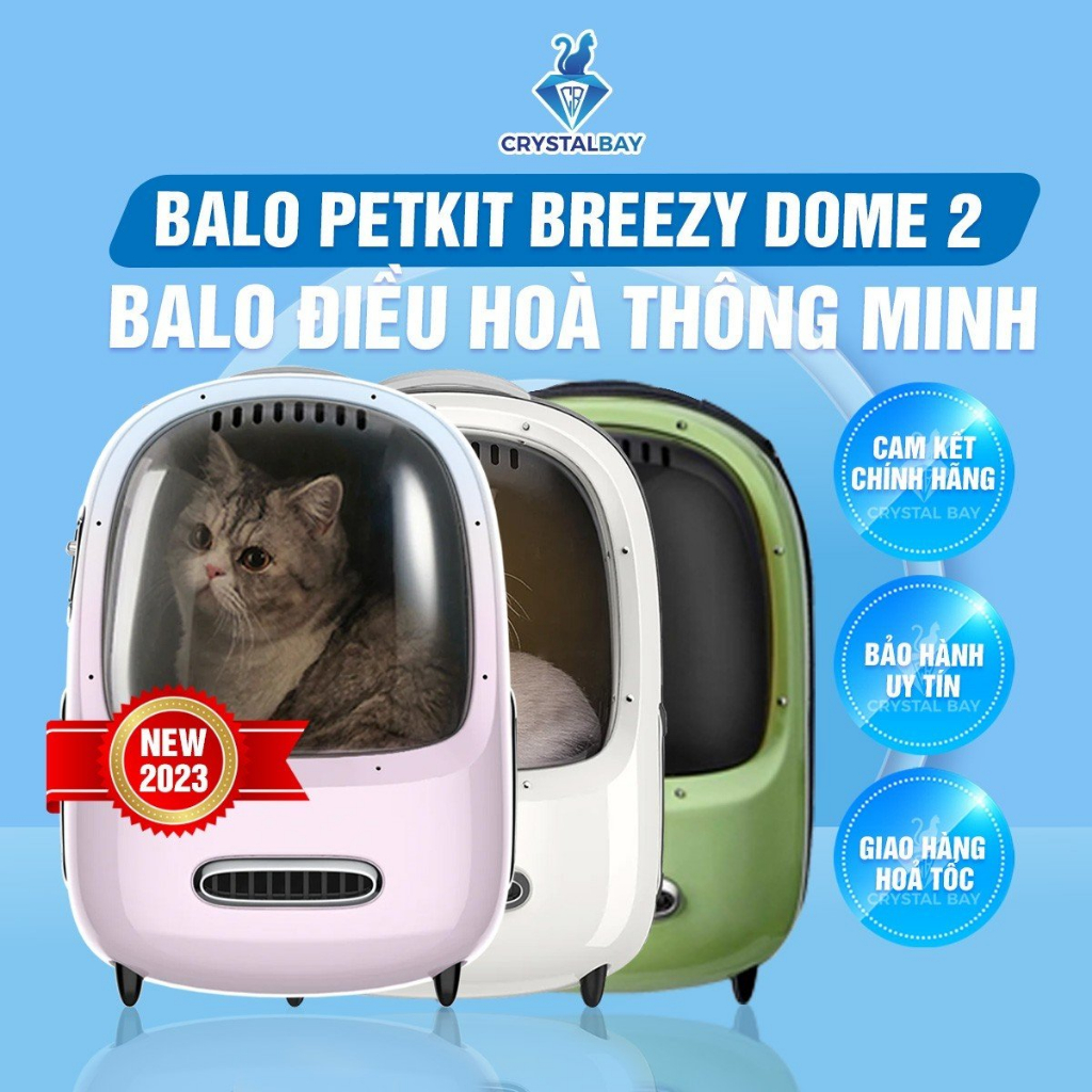 Balo Điều Hòa Thông Minh Vận Chuyển Chó Mèo Thú Cưng Petkit Beezy Dome ...