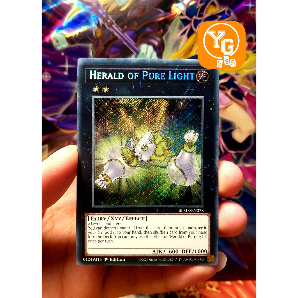 [Yugioh SSS] Thẻ bài UK chính hãng Herald of Pure Light - BLMR-EN078 ...