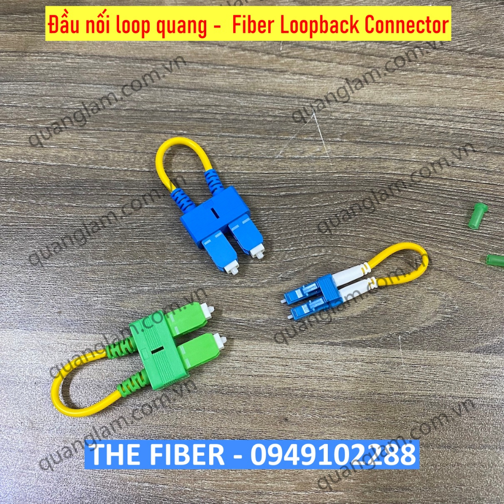 Đầu nối loop quang SC/APC SC/UPC LC/UPC (Fiber Loopback Connector ...