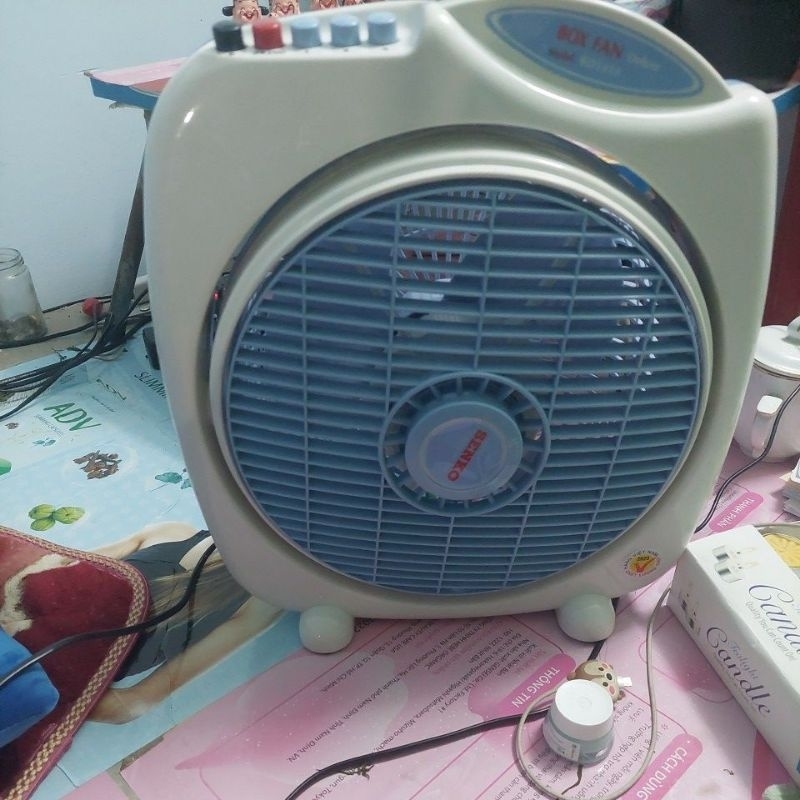 [XA KHO] quạt bàn đảo senko BD 1010/ Quạt treo tường 3 cánh, 2 dây ...