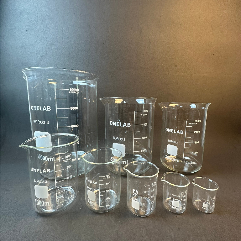 Cốc Thủy Tinh Thí Nghiệm ONELAB Chịu Nhiệt Có Vạch 5000ml, 10000ml - LABHN | Shopee Việt Nam