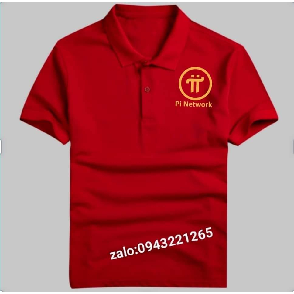 Áo thun POLO PI NETWORK nam nữ chất vải 4 chiều cao cấp, chuẩn form, dễ ...