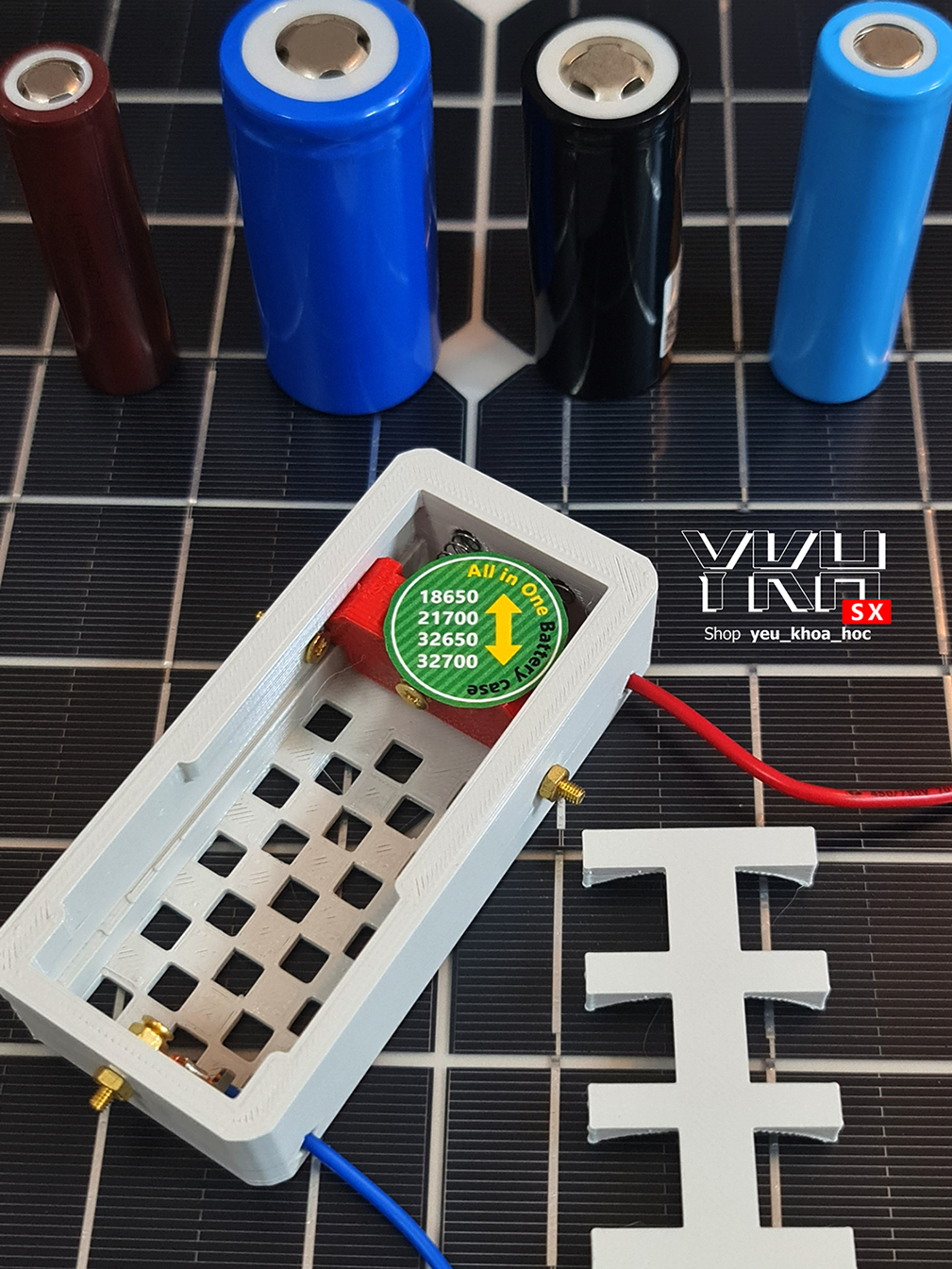 Khay pin All in One 18650 21700 26650 32650 32700 | Shopee Việt Nam