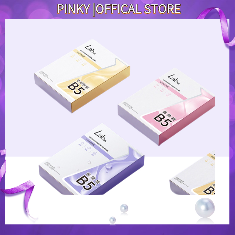 Mặt nạ Lab101 B5 Collagen, Niacinamide, Hydrolyzed dành cho da khô giúp cấp ẩm, dưỡng trắng 10 ...