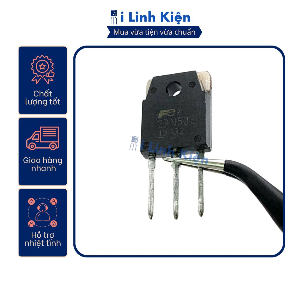 23N50 MOSFET 23N50E 23A 500V mới chính hãng chất lượng tốt. | Shopee ...