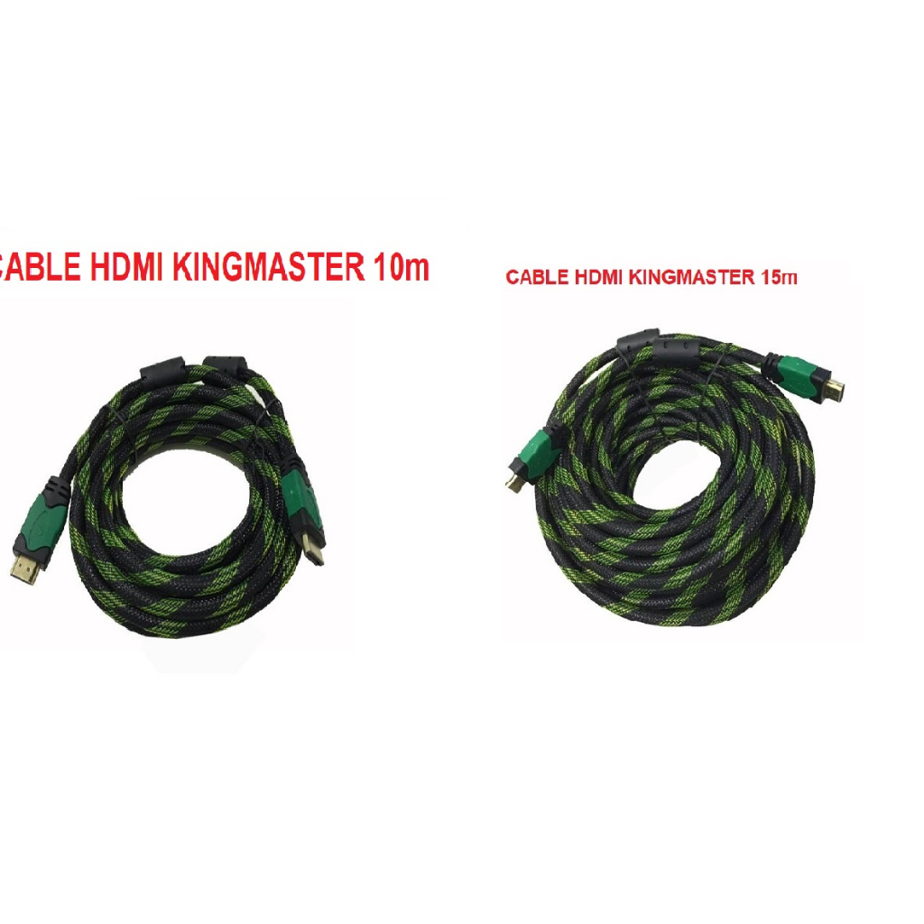 CABLE HDMI ( 10m , 15m ) KINGMASTER | Shopee Việt Nam