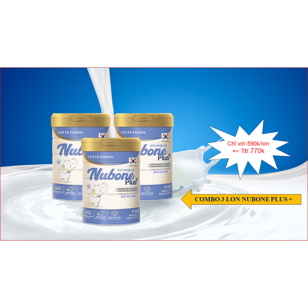 Sữa bột NUBONE step 1,2,3, plus + (750G - DINH DƯỠNG CHO BÉ) | Shopee ...