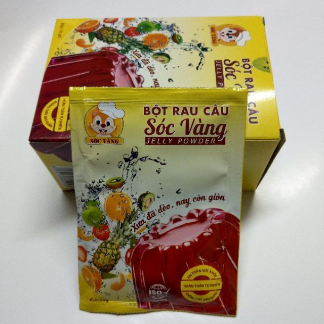 Bột Rau Câu Sóc Vàng Jelly Powder - 120g | Shopee Việt Nam
