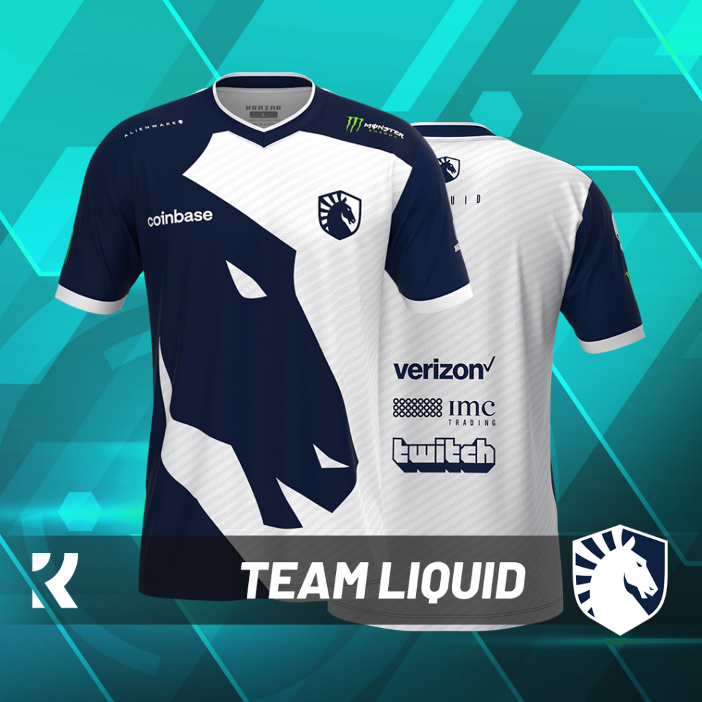 Áo đấu đội tuyển TEAM LIQUID 2023 phiên bản CSGO | Shopee Việt Nam