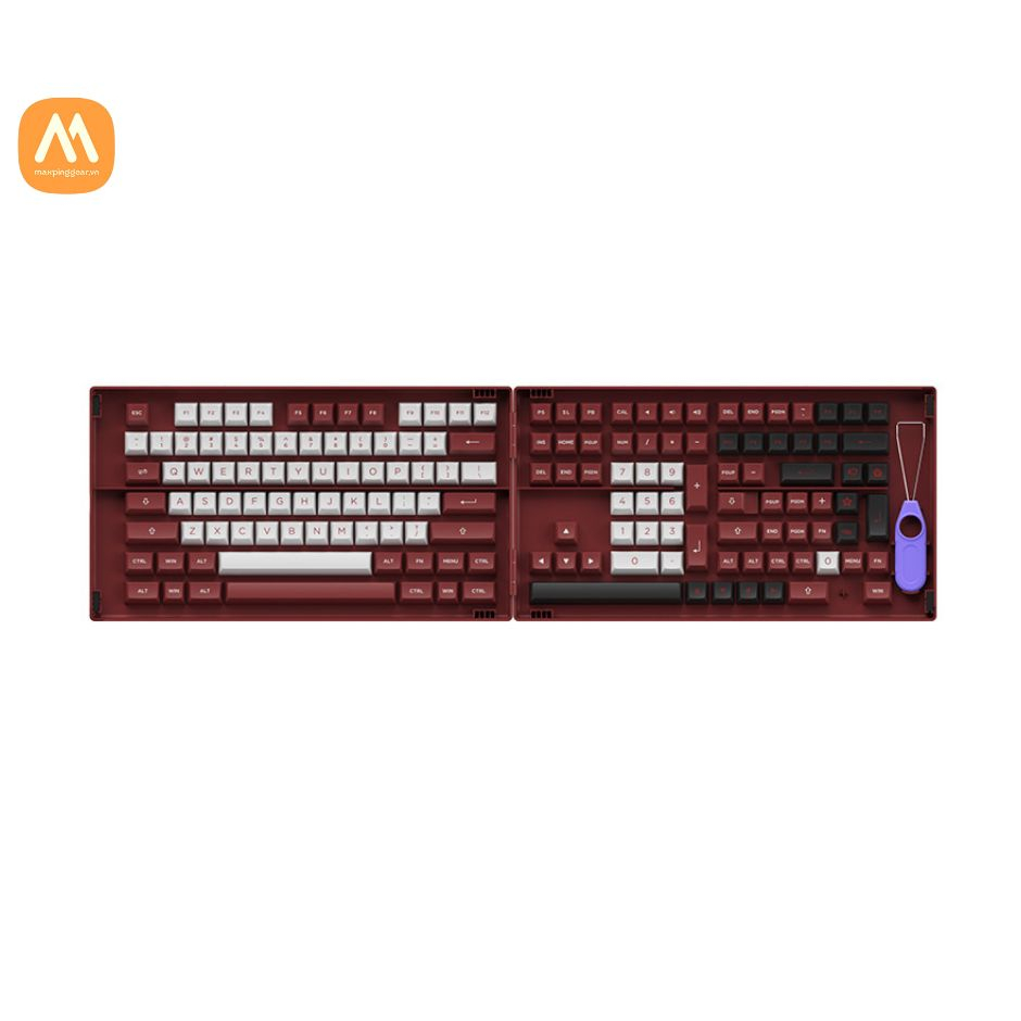 AKKO Keycap set – CHICAGO (PBT Double-Shot/ASA profile/158 nút ...