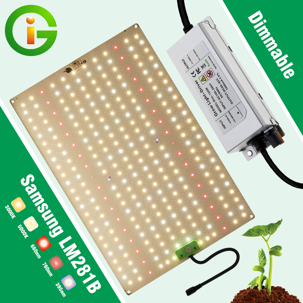 Samsung LM281B Full Spectrum LED Grow Light Lượng tử Sunlike Grow Đèn ...