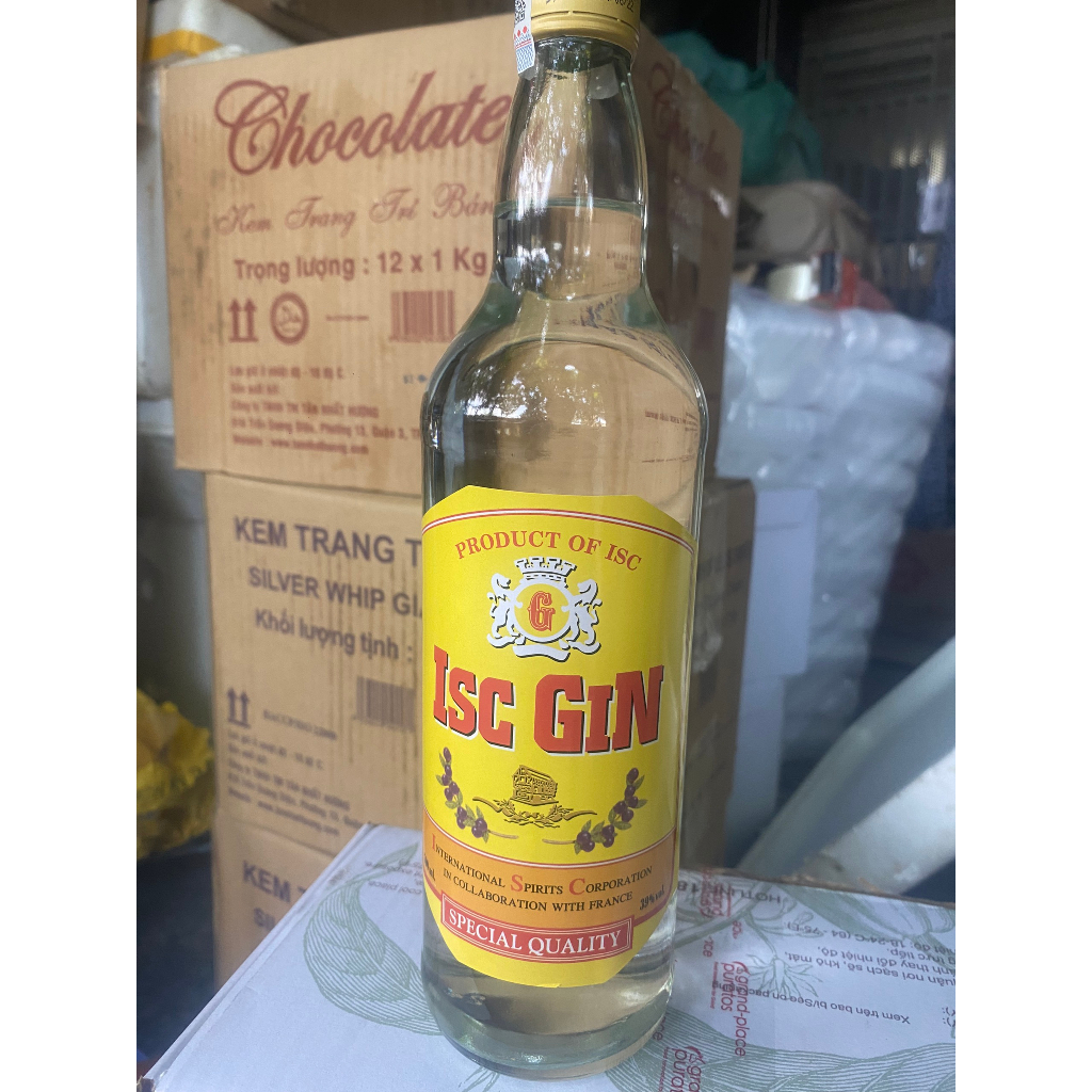 Rum Gin ( Trắng ) ISC chai 700ml | Shopee Việt Nam
