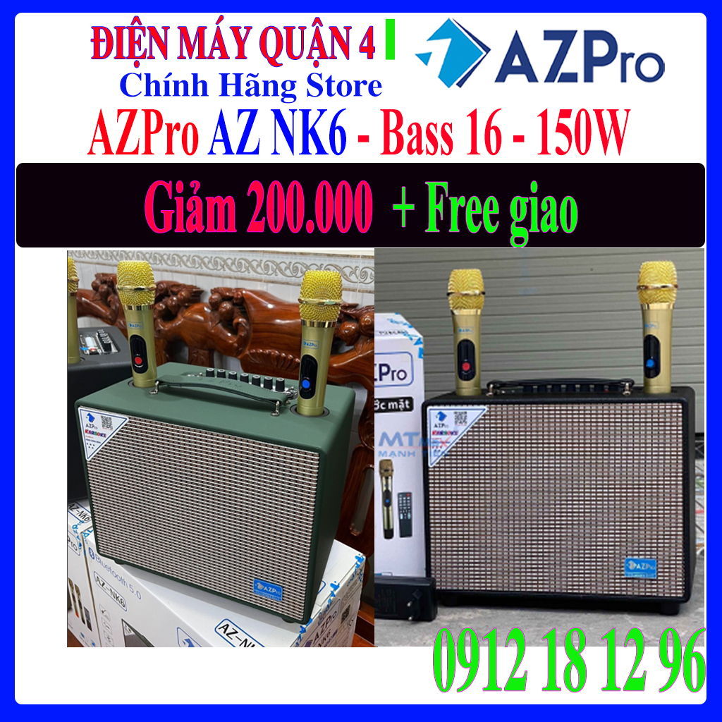 Loa Karaoke AZPro AZ NK6 / NK6 - Hàng chính hãng | Shopee Việt Nam