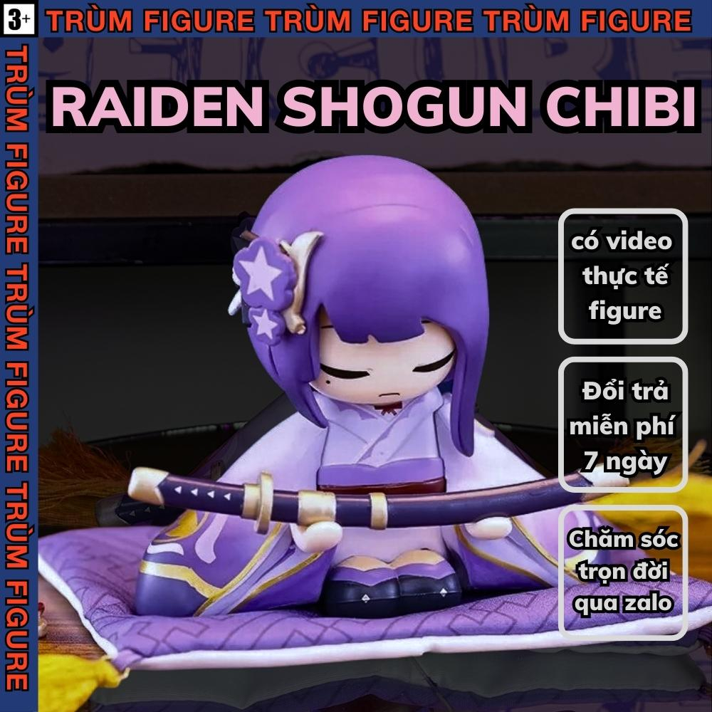 Mô Hình Raiden Shogun Chibi - Genshin Impact Hoàng Cung Vĩ Đại | Shopee ...