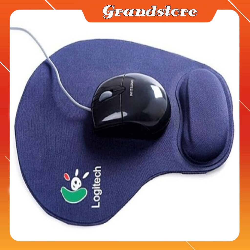 Miếng lót chuột máy tính Logitech có đệm lót kê đỡ cổ tay chống mỏi ...