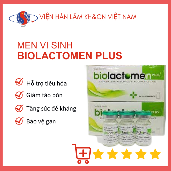 [CHÍNH HÃNG - HỘP 10 GÓI ] Men vi sinh BioLactomen Plus - Giải pháp ...