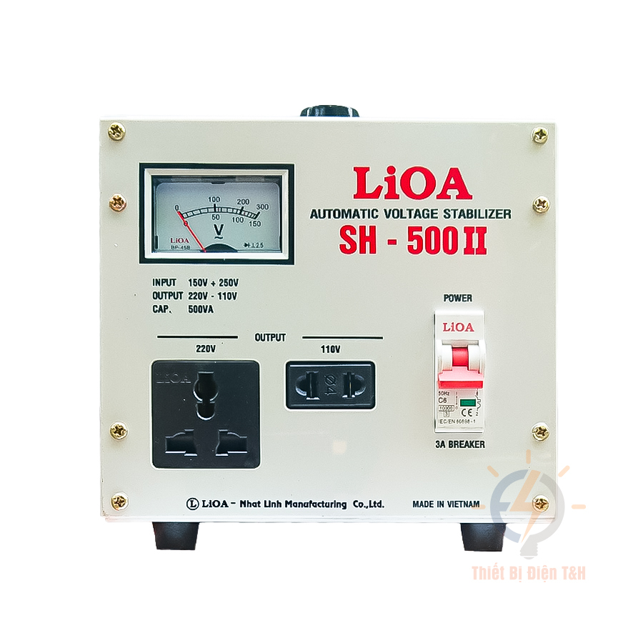 Ổn áp LiOA 0.5KVA 1 pha SH-500II - LiOA 0.5KW 500W 500VA 0.5Kg 0.5 ký | Shopee Việt Nam