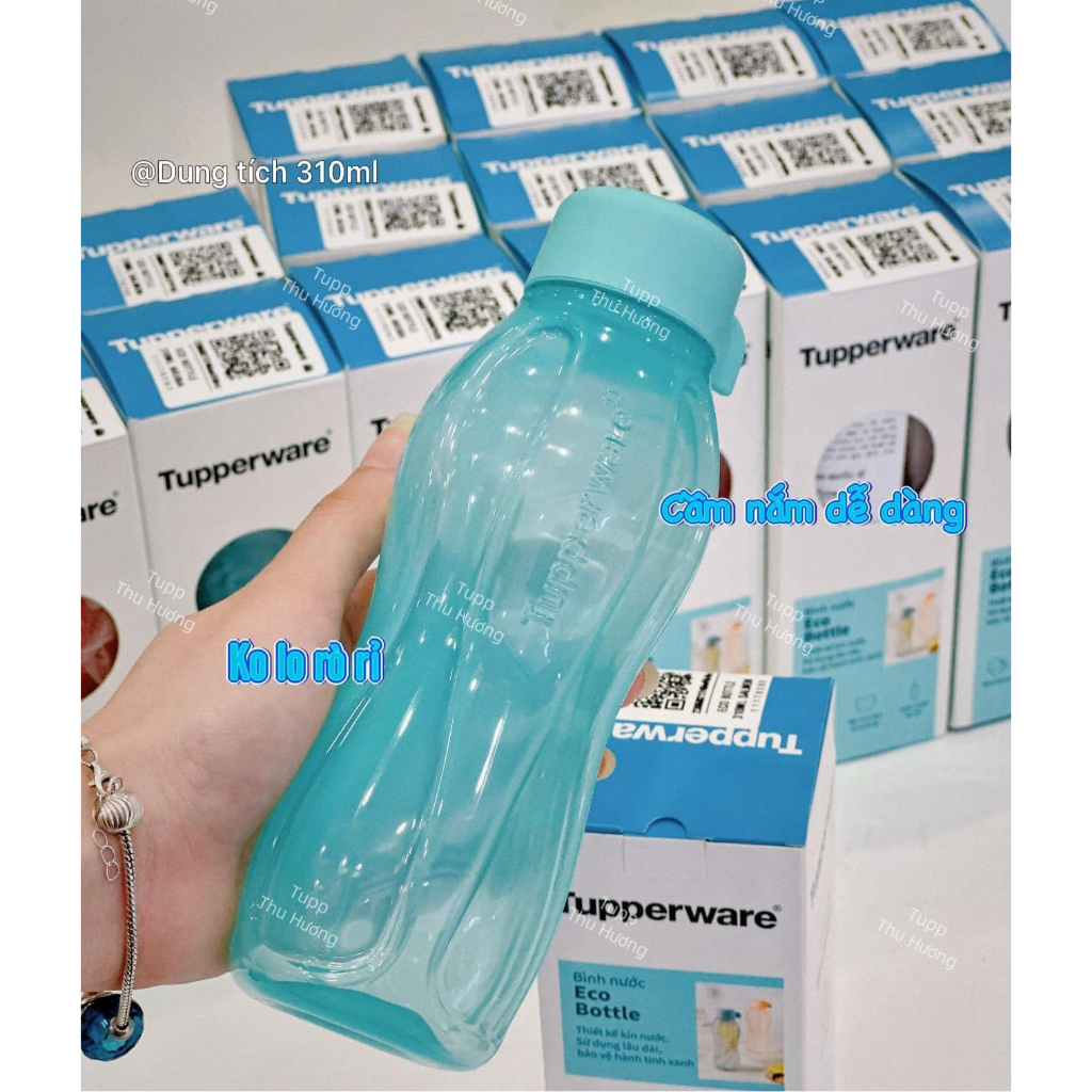 Bình nước Tupperware tất cả các dòng Eco Fancy Lohas Slim chính hãng chịu nhiệt từ đến 110 độ C ...