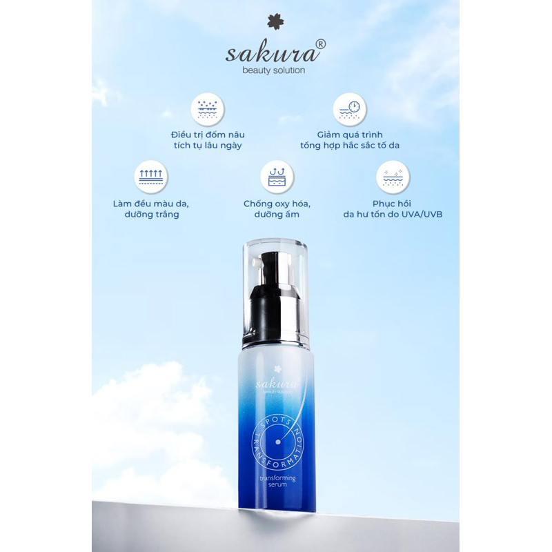 Serum cao cấp Sakura Transforming Serum 30ml | Shopee Việt Nam