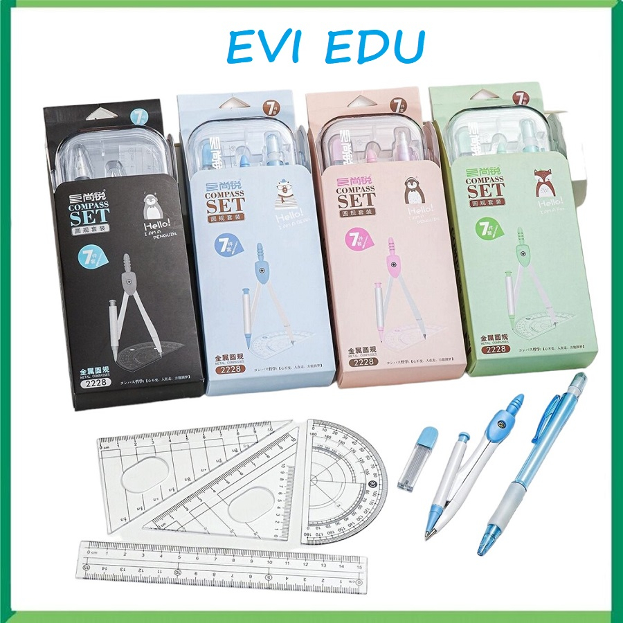 Compass Shif 3069 / 3086 / 3071 / 2228 - Bộ Eke Compa chì kim hình ảnh ...