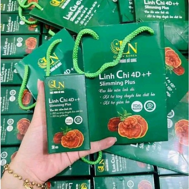 [Chính hãng] Giảm cân Linh Chi 4D ++ (LN) | Shopee Việt Nam