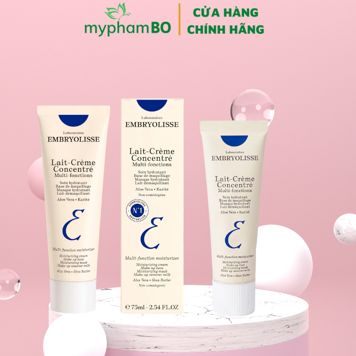 Kem Dưỡng Ẩm Phục Hồi Da Embryolisse Lait-Crème Concentré 30ml và 75ml Chính Hãng | Shopee Việt Nam