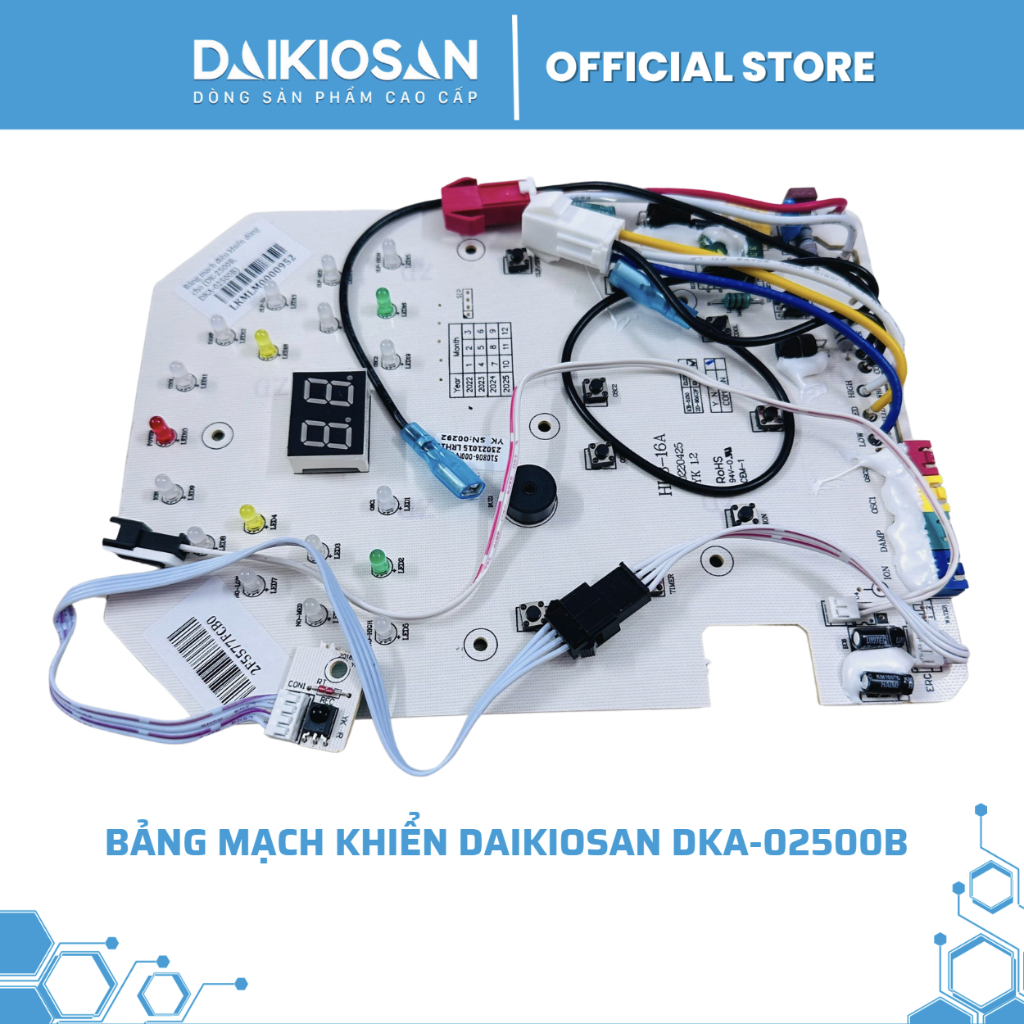 Bảng mạch khiển quạt làm mát Daikiosan DKA-02500B Hàng Chính Hãng | Shopee Việt Nam