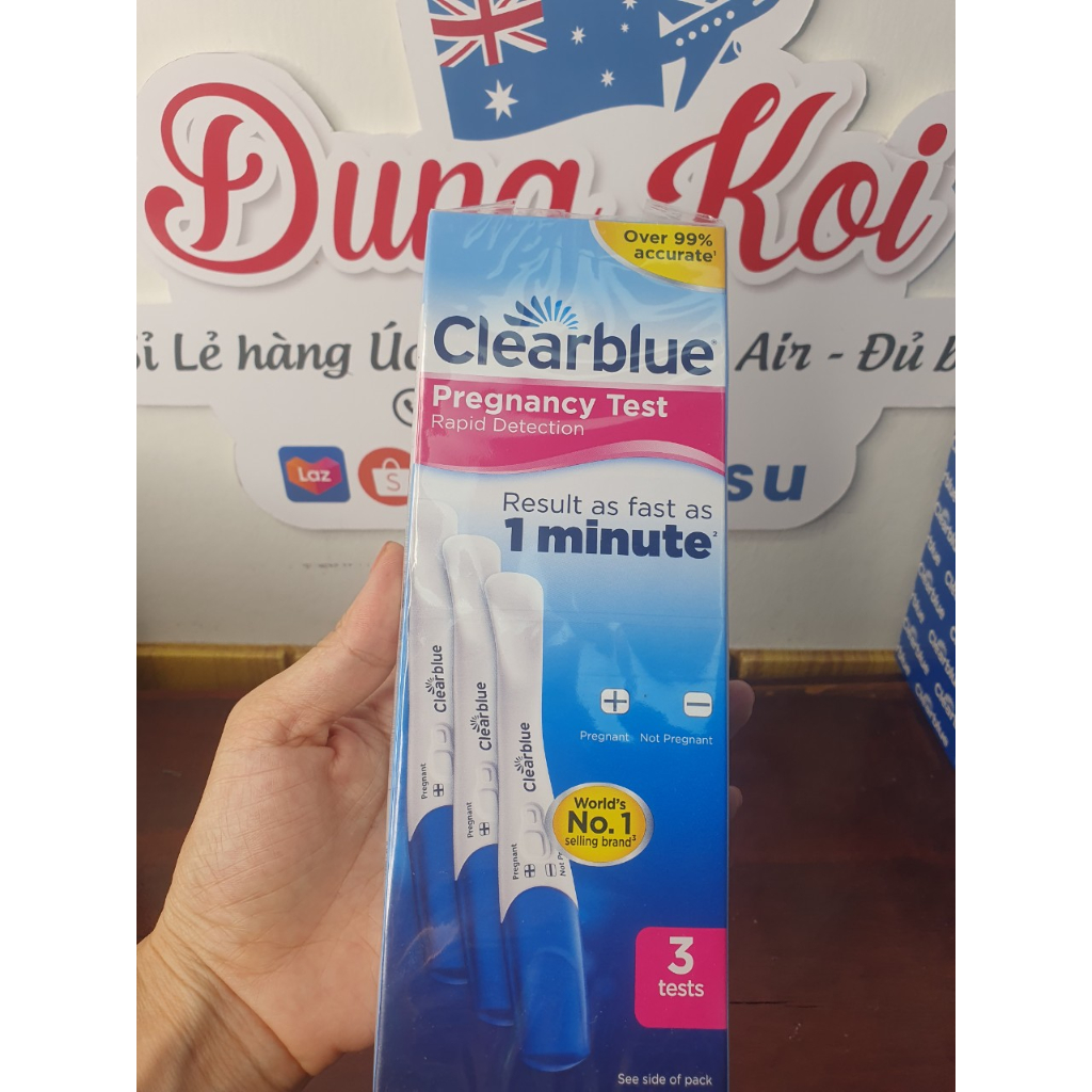 Que Thử Thai Điện Tử Hiện Rõ Tuần Tuổi Clearblue How Many Weeks que thử ...