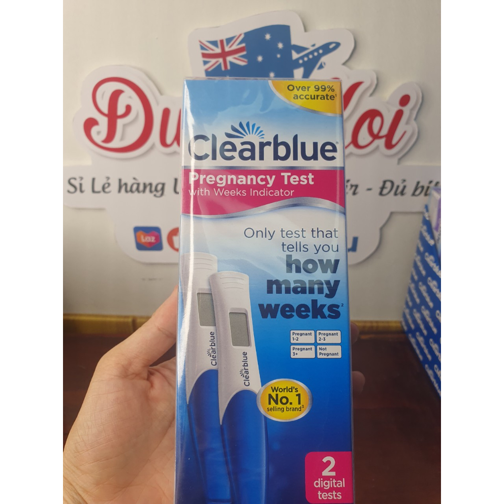 Que Thử Thai Điện Tử Hiện Rõ Tuần Tuổi Clearblue How Many Weeks que thử ...