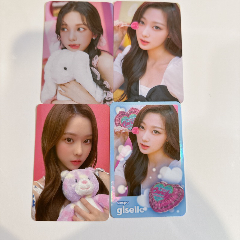 Bộ ảnh Aespa Trading Card Set B chính hãng | Shopee Việt Nam
