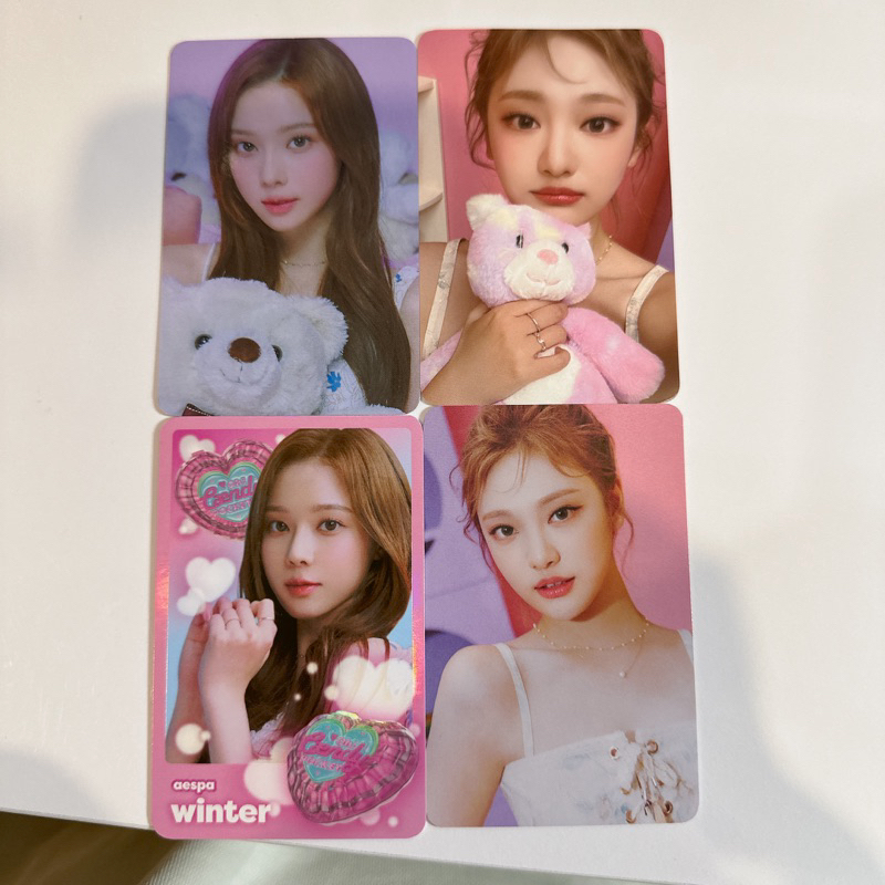 Bộ ảnh Aespa Trading Card Set B chính hãng | Shopee Việt Nam