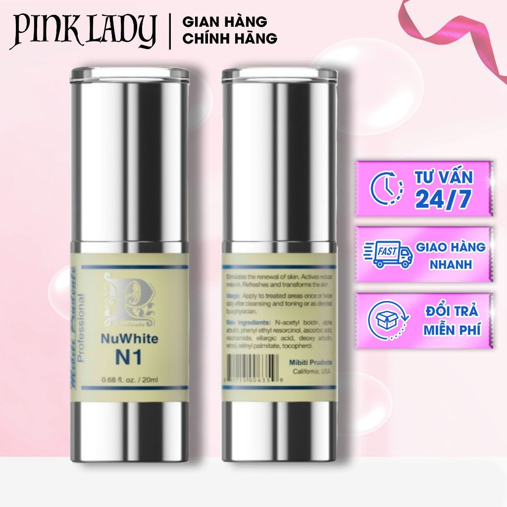 Kem Hồng Nhũ Hoa Nuwhite N1 Mibiti Prudente, Kem Làm Hồng Ti N1 Nuwhite Chính Hãng Ngừa Thâm Cải ...