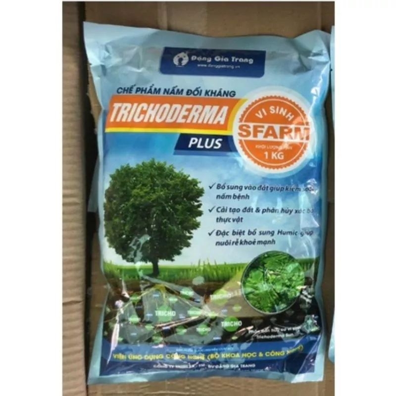 CHẾ PHẨM TRICHODERMA PLUS SFARM GÓI 1KG | Shopee Việt Nam