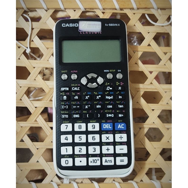 [Pass rẻ] Máy tính Casio 580VNX cũ | Shopee Việt Nam