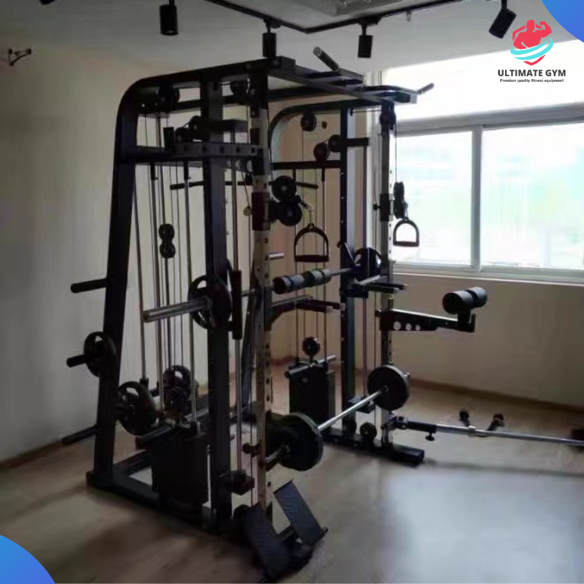 Máy đa năng tập gym dual cable rack đa năng tập full các nhóm cơ dành ...