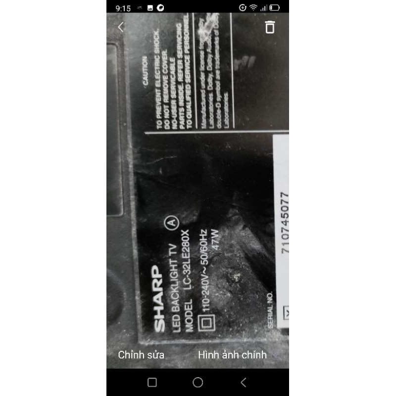 Bộ loa tivi Sharp LC 32LE280X | Shopee Việt Nam